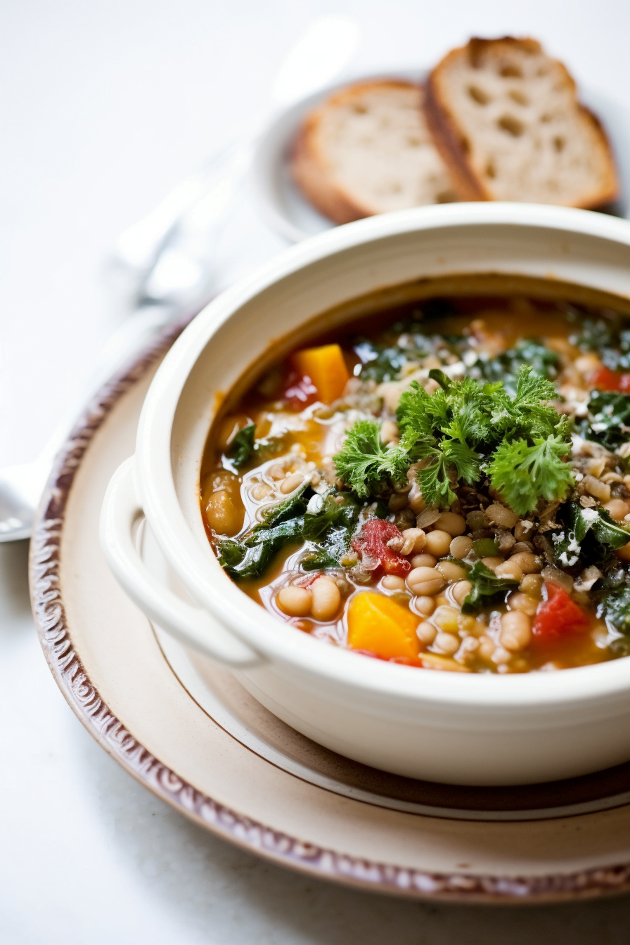 Ankara-Style Barley and Vegetable Soup (Arpa Şehriye Çorbası) - Cooking ...