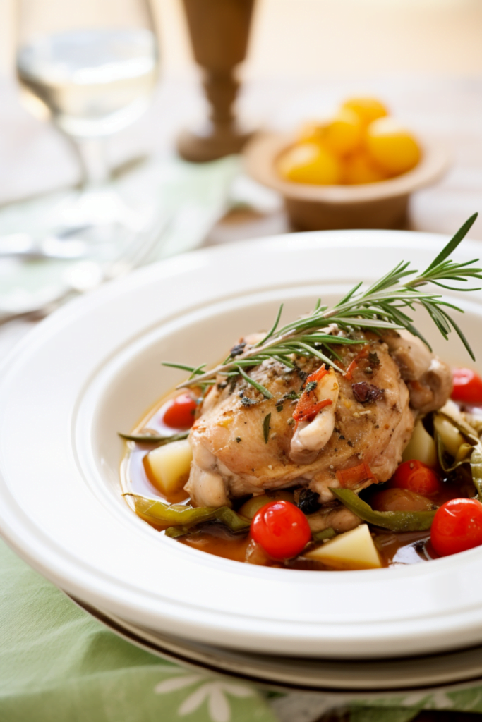 Ibizan Rabbit Stew with Vegetables and White Wine - Cooking Mediterranean