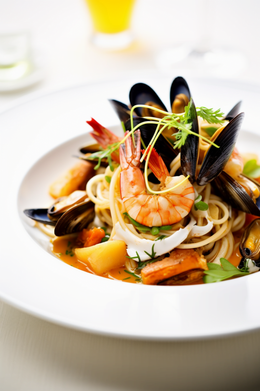 Menorcan Seafood Fideuà with Aioli - Cooking Mediterranean