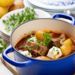 Montenegrin Lamb and Potato Stew (Kacamak) - Cooking Mediterranean