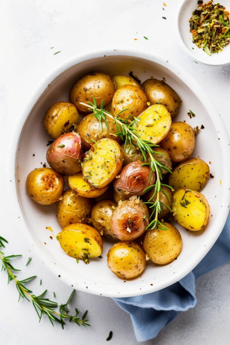 Provencal Herb Roasted Potatoes - Cooking Mediterranean