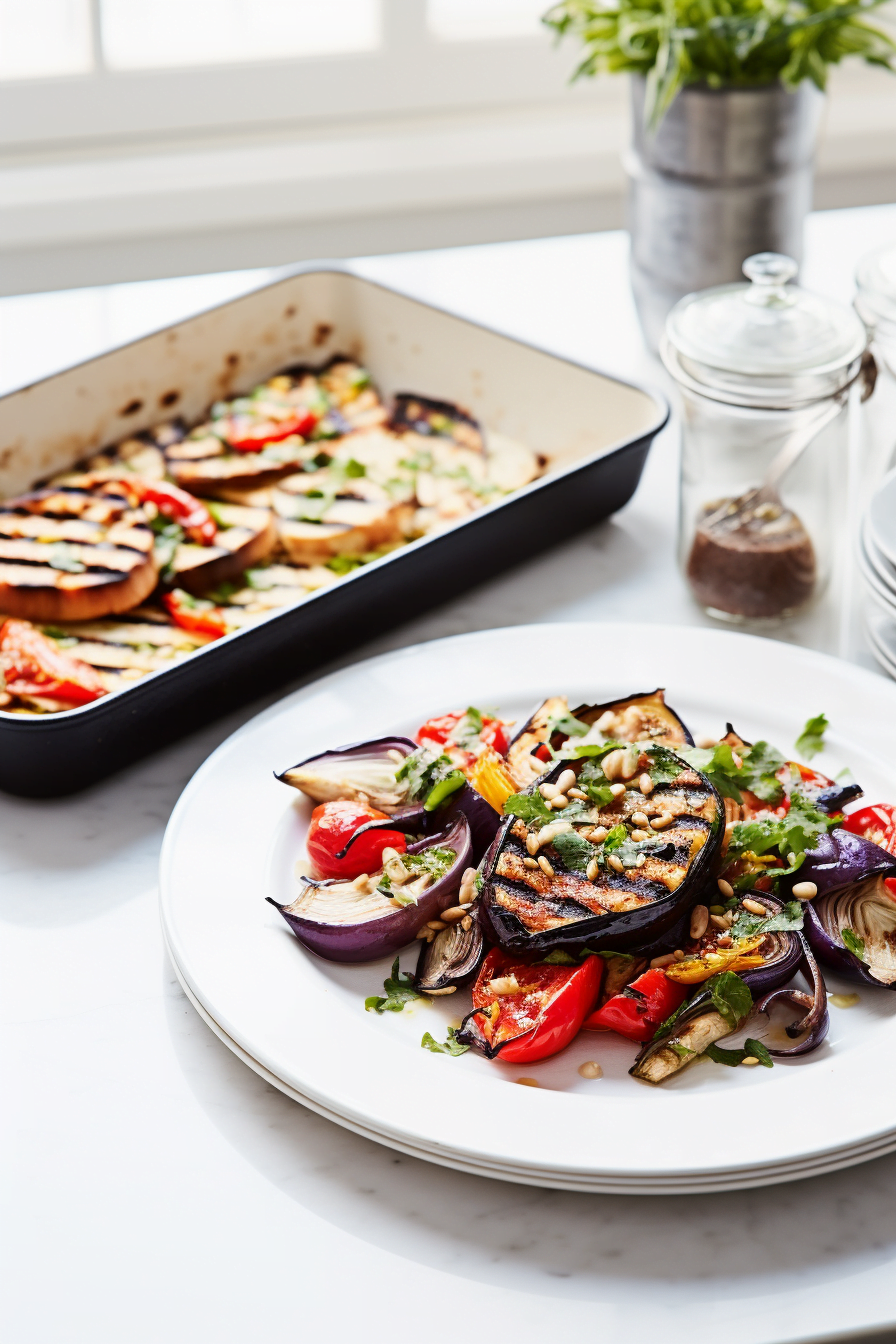 Catalan Grilled Vegetable and Bread Salad (Xatonada) - Cooking ...