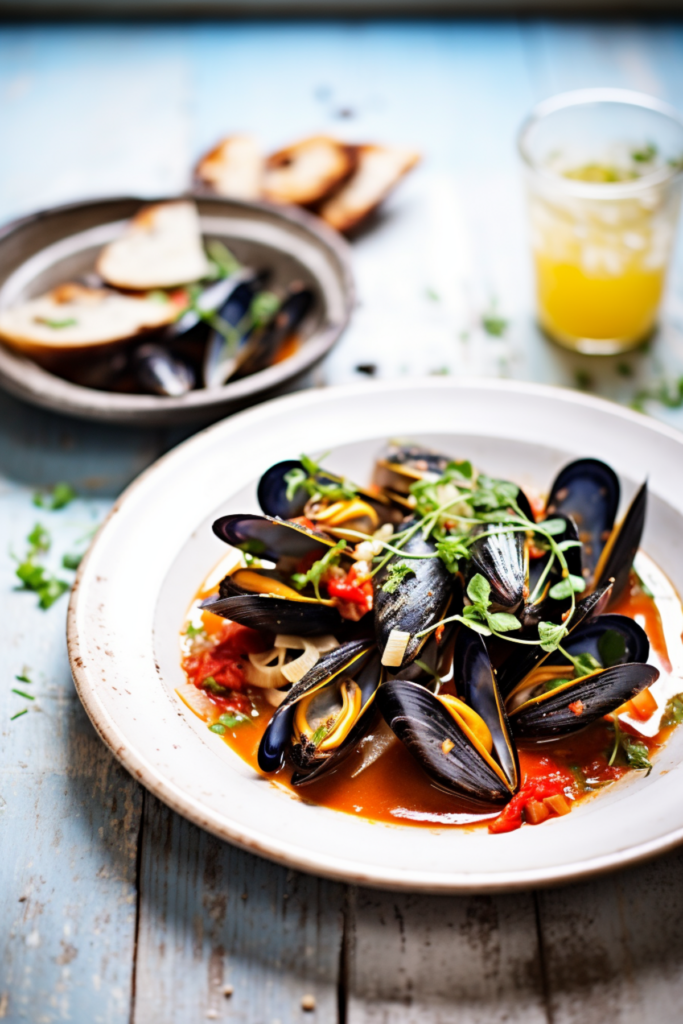 Galician Mussel and Tomato Stew - Cooking Mediterranean