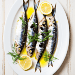 Grilled Sardines with Tapenade and Lemon - Cooking Mediterranean