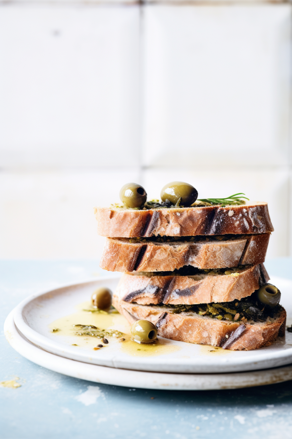 Sardinian Pane Carasau (Crispy Flatbread) with Olive Tapenade - Cooking ...