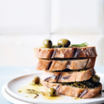 Sardinian Pane Carasau (Crispy Flatbread) with Olive Tapenade - Cooking ...