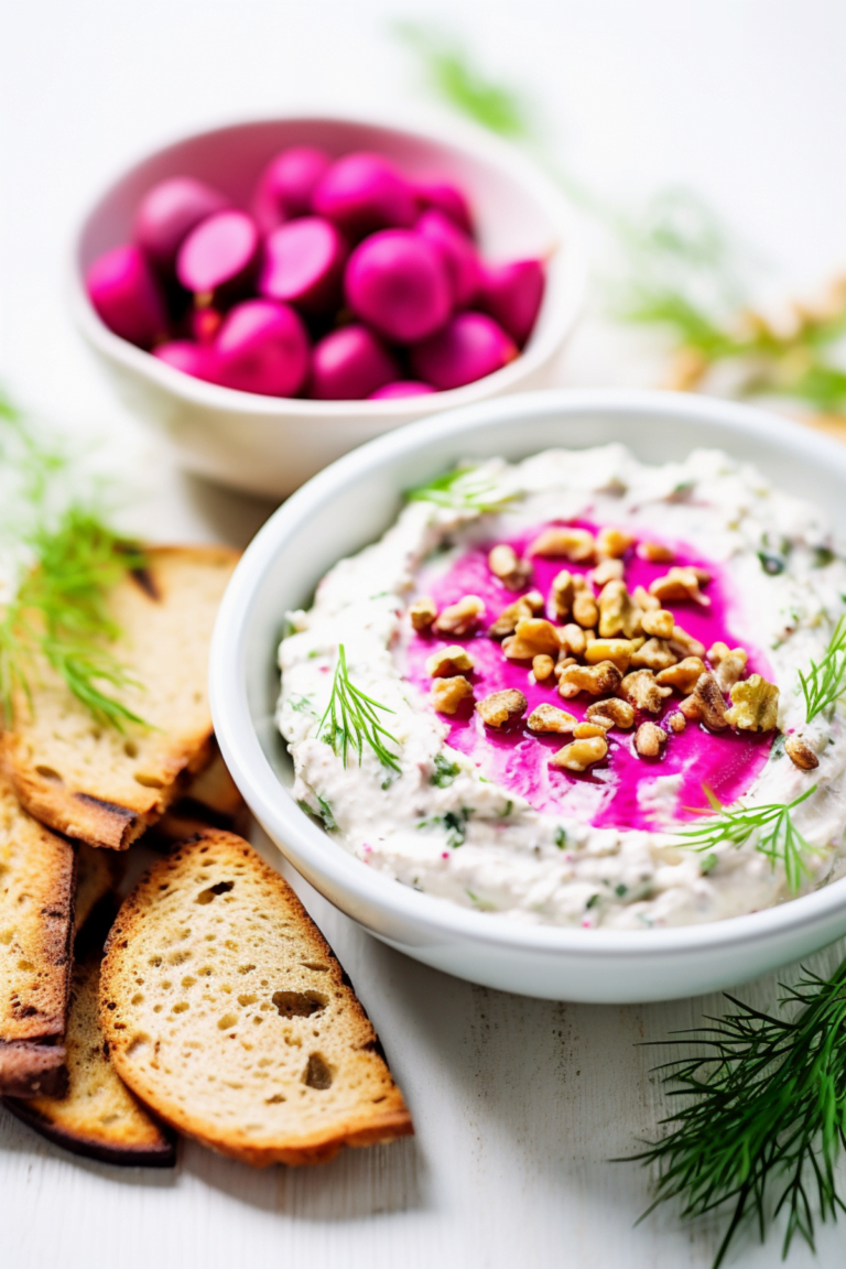 Turkish Walnut and Beetroot Dip (Cevizli Pancar) - Cooking Mediterranean